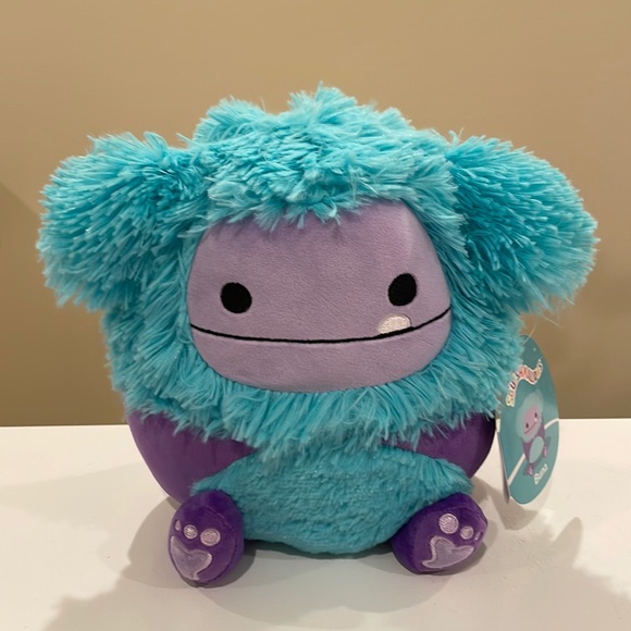 Squishmallows | Other | Nwt 8 Buna The Purple Blue Bigfoot Squishmallow ...